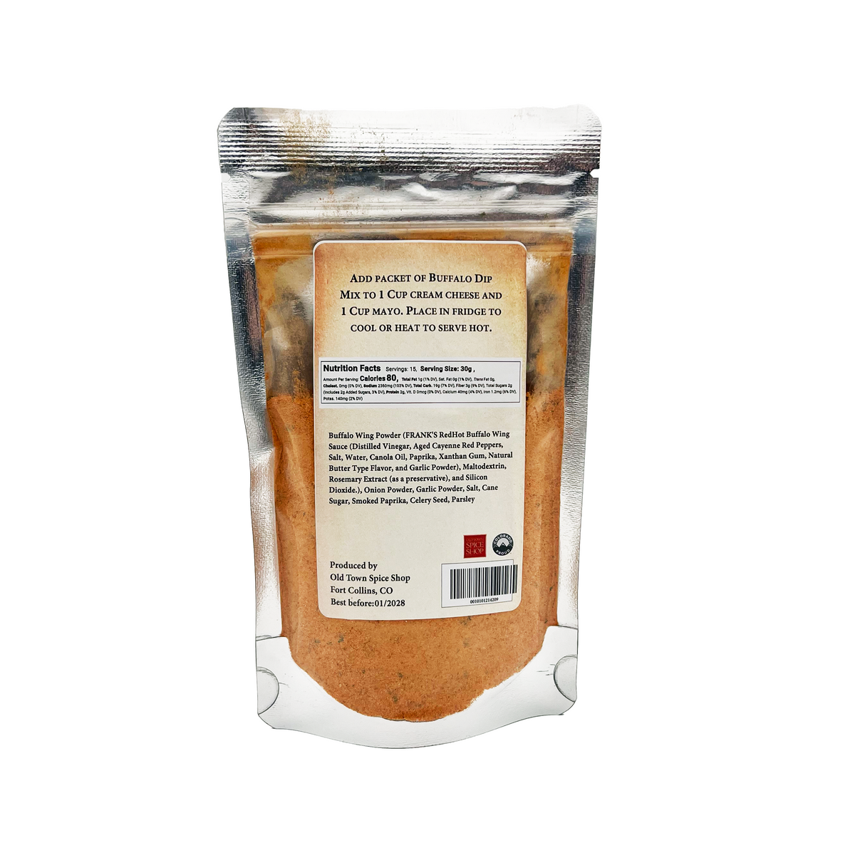 Zesty Buffalo Dip Mix – Old Town Spice Shop - Wholesale